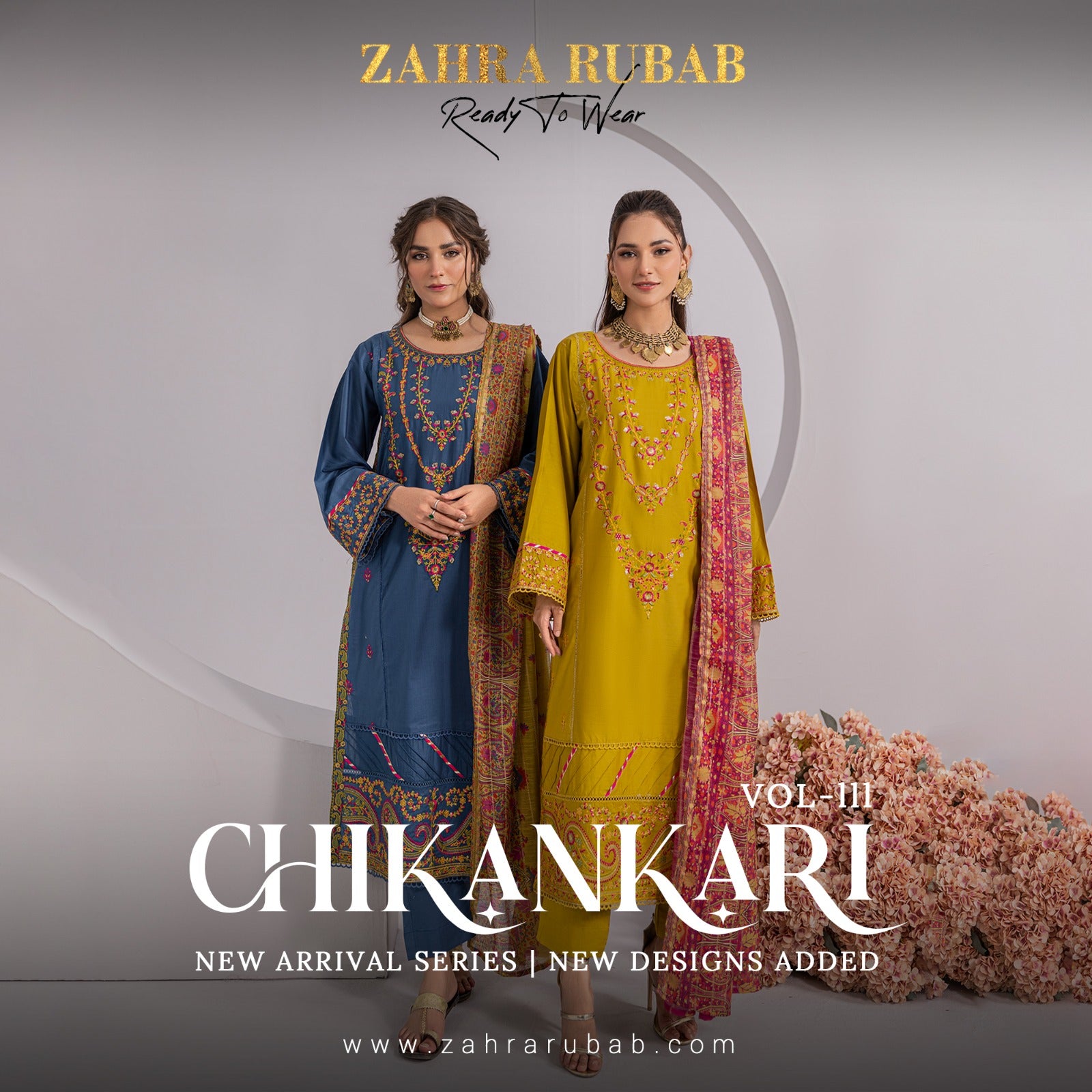 Official Clothing Brand for Women in Pakistan | Zahra Rubab
